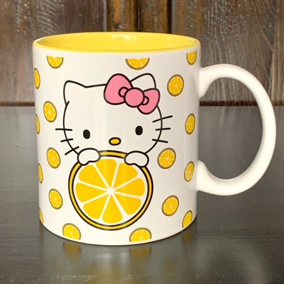 Hello Kitty | Dining | Hello Kitty Lemon Citrus 2oz Ceramic Mug | Poshmark